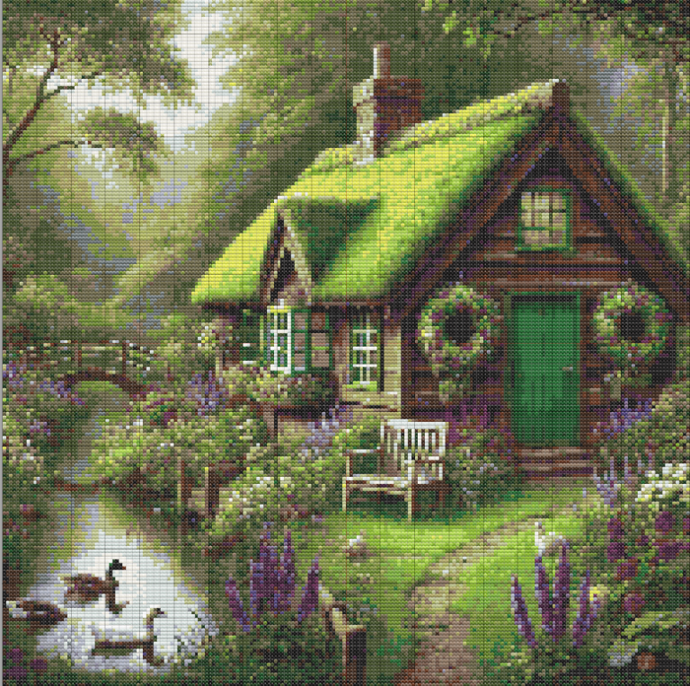 Nature Free Cross Stitch Pattern - Get Free Crossstitch Patterns